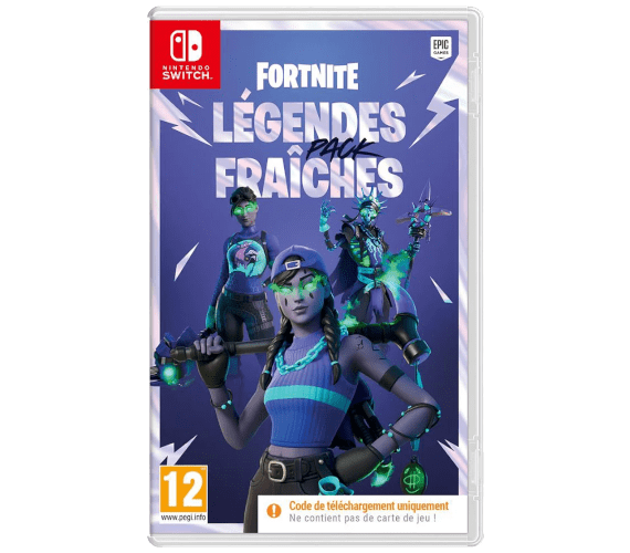 Pack Légendes Fraîches pour Fortnite pas cher sur Switch- Skibideal