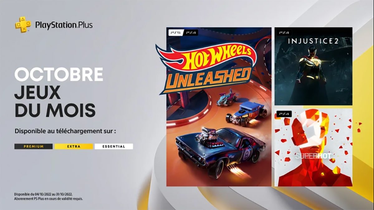 Quels sont les jeux offerts avec le PS Plus Essentiel en octobre